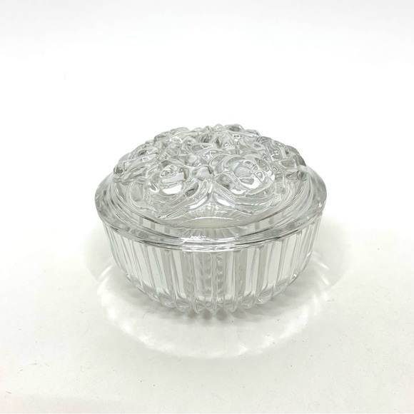 Bohemia | Accents | Bohemia Czech Republic Lead Crystal Rosette Lidded ...